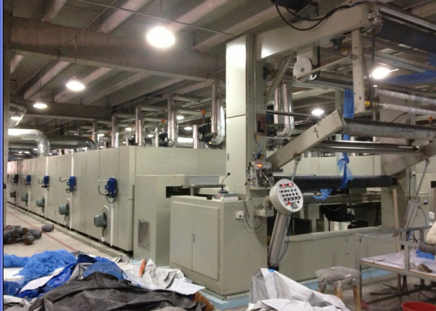 Open Width Stenter Machine Textile Finishing Machine , Fabric Stenter ...