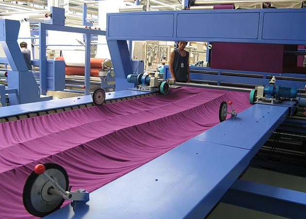 Oil Heat Setting Stenter , Knitting Finishing Machines Textile Loop ...